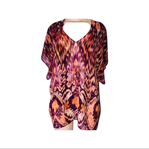 CAbi | Tops | Cabi Multicolored Tunic | Poshmark